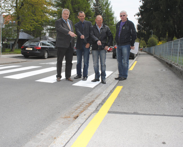 Gelbe Linie als Halteverbot - Klagenfurt