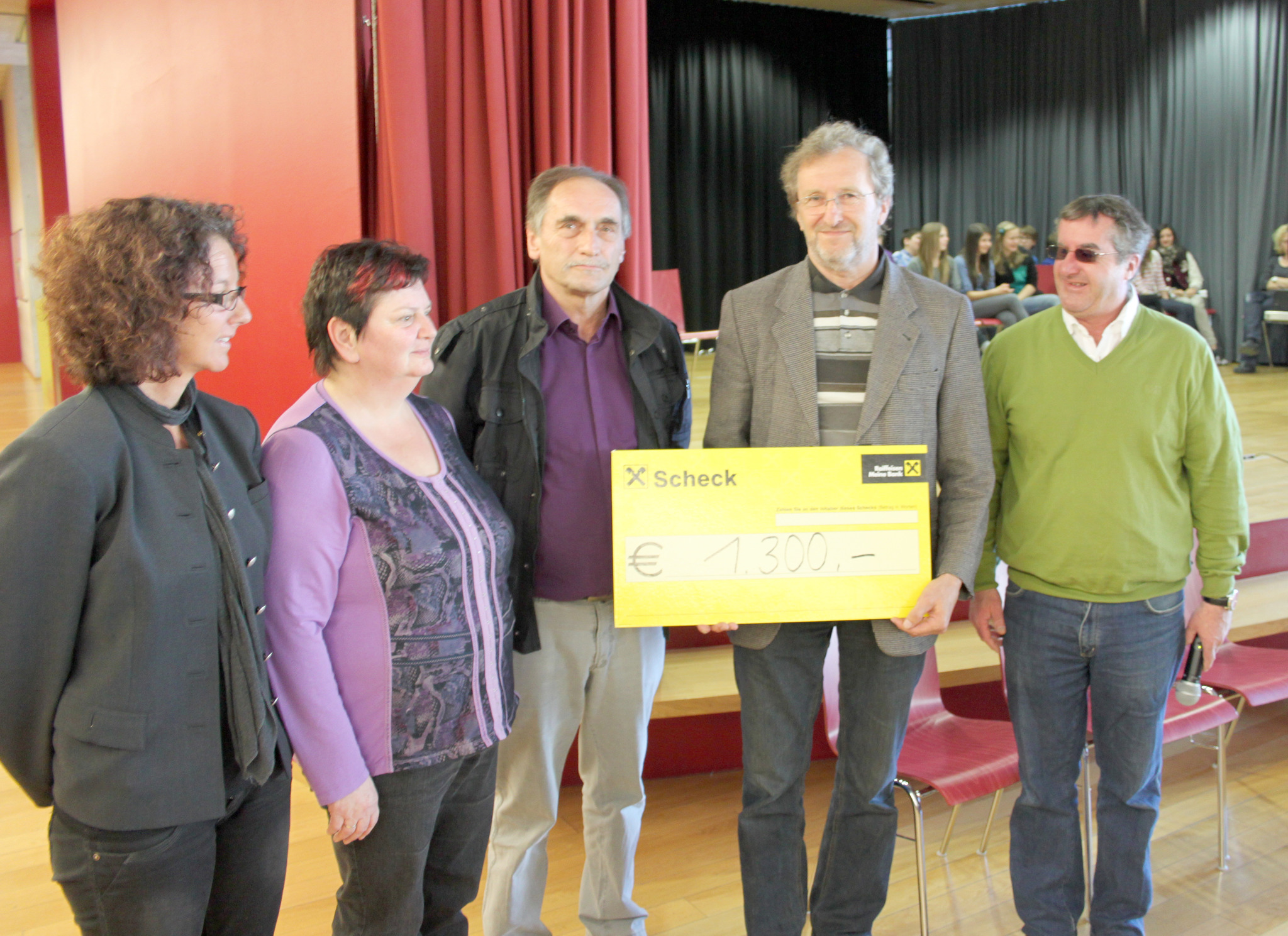 HS Paznaun spendet für Rumänisches Hilfsprojekt - Landeck