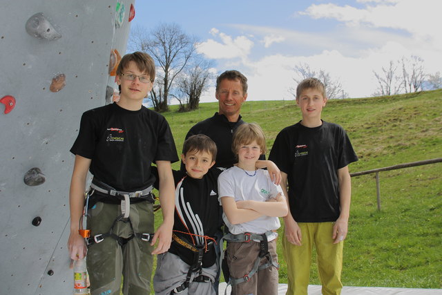 Kletterfieber in der Kletterhalle Rieden - Reutte