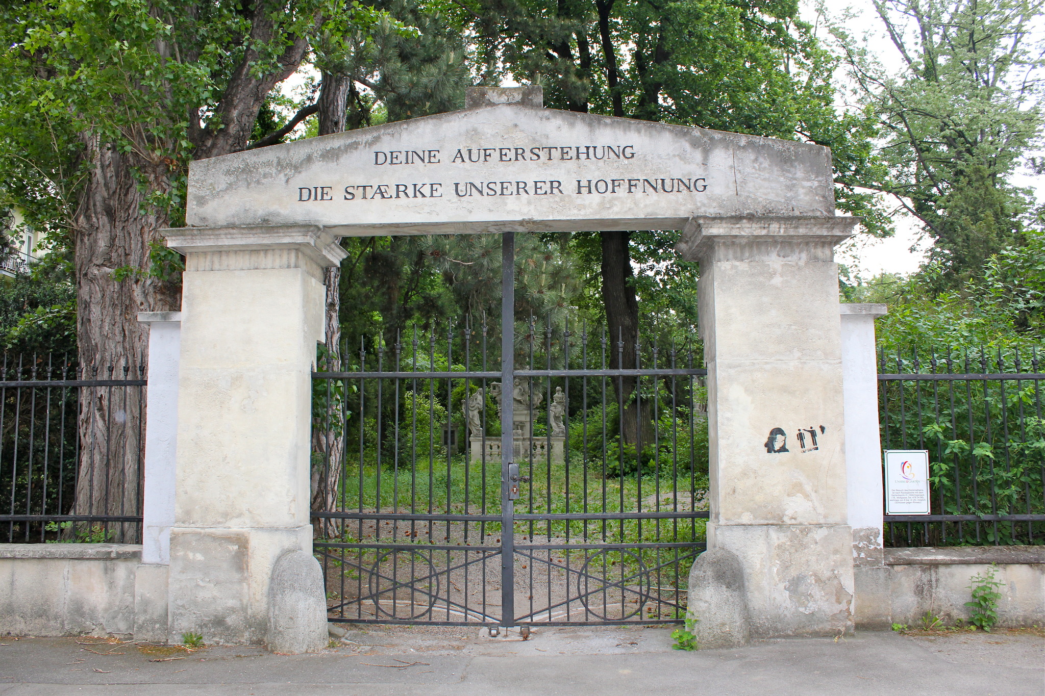 Der Schubertpark: Harmonie von Alt und Neu - Alsergrund
