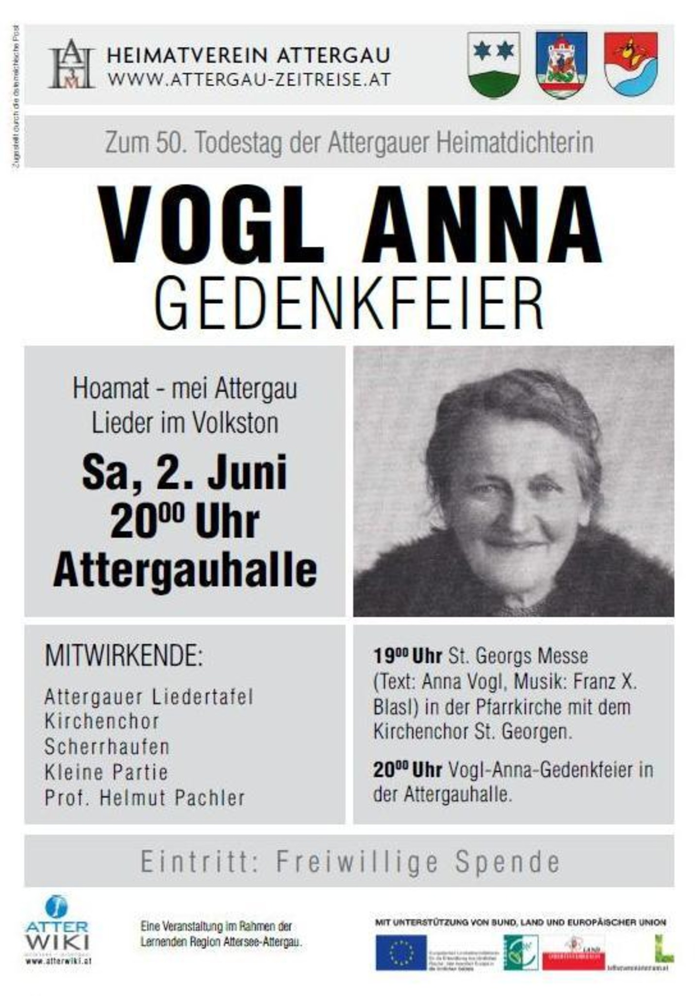 VOGL-ANNA-GEDENKFEIER - Vöcklabruck