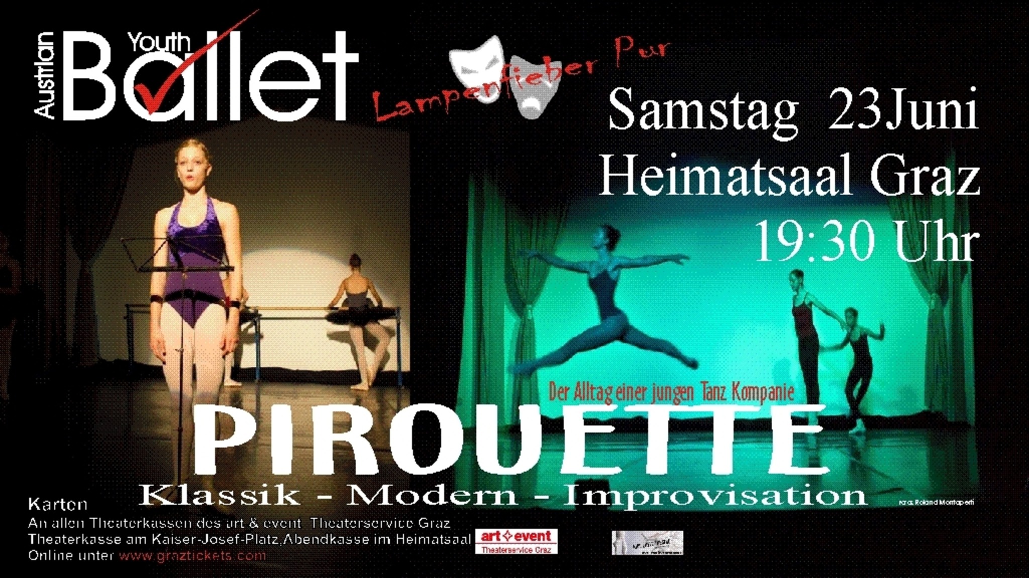 Vorstellung der Austrian Youth Ballet "Pirouette" - Graz