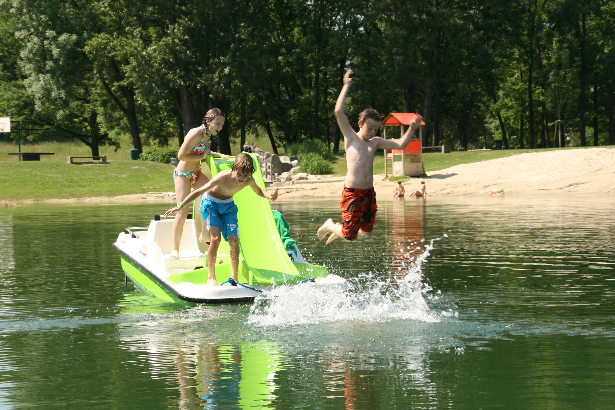 Viele Attraktionen warten im Tullner Aubad - Tulln