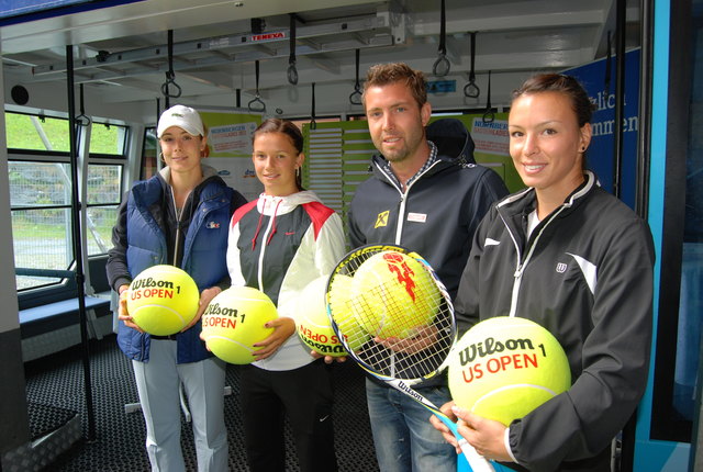 WTA Auslosung in Luftseilbahn - Lungau