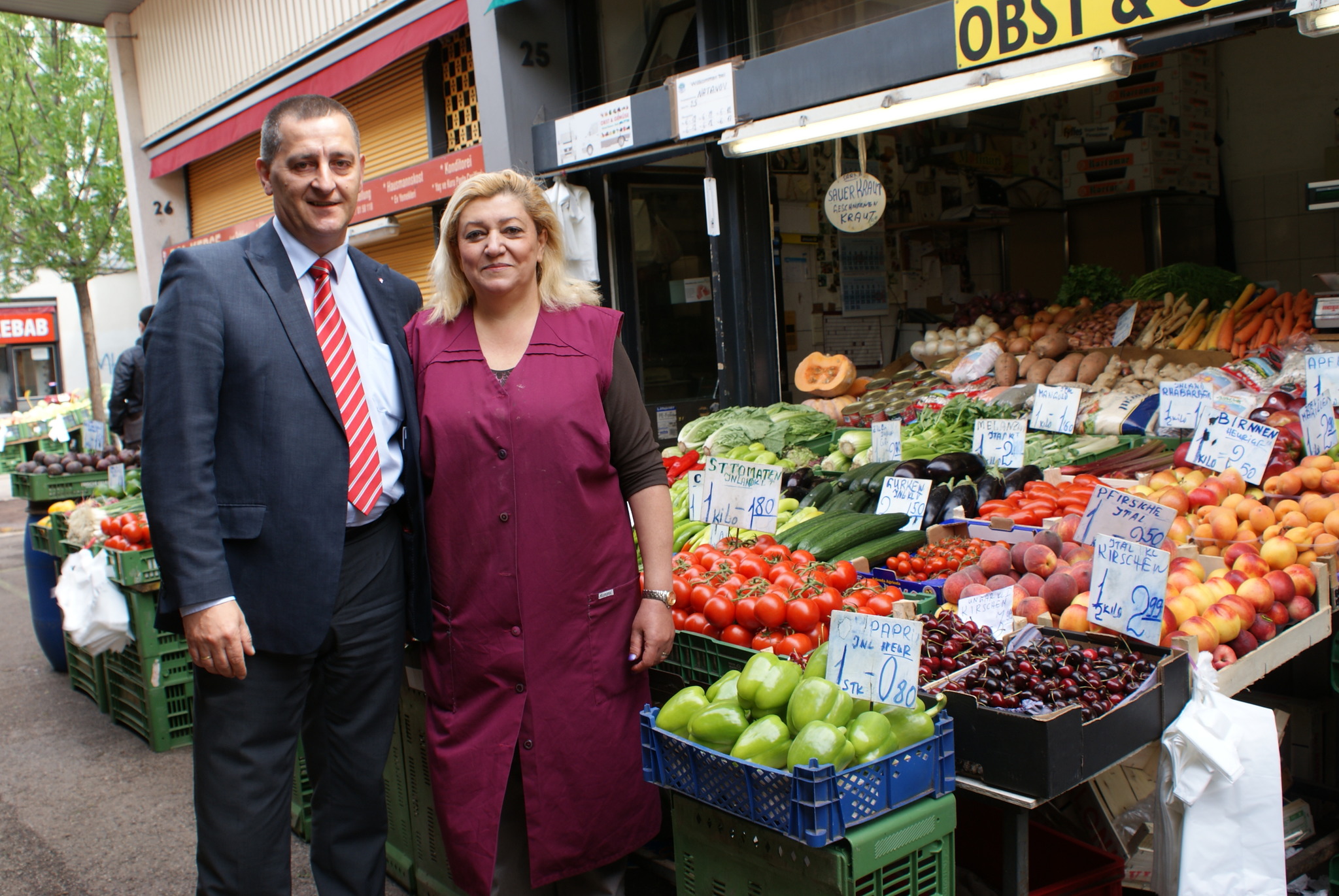 Spaziergang am Markt - Brigittenau