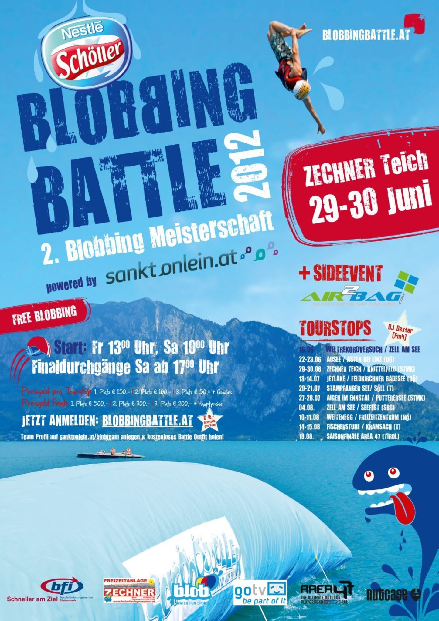 Die Schöller Blobbing Battle powered by Santonlein.at kommt an den ...
