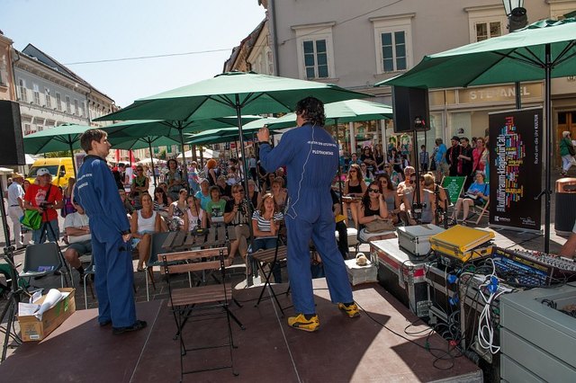 Lese Platz Klagenfurt 2012 @ Alter Platz und Dr. Arthur Lemisch Platz ...