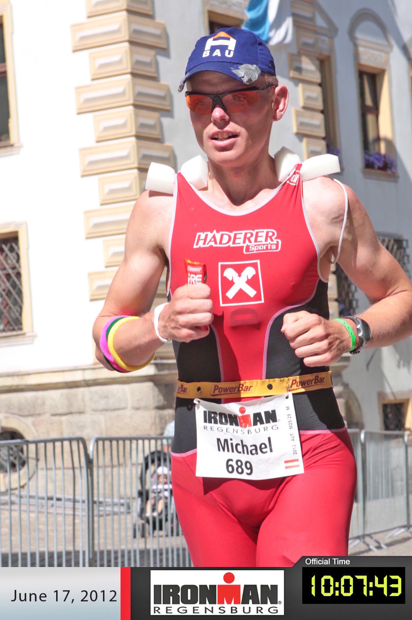 Michael Hofer quälte sich ins Ziel - Rohrbach