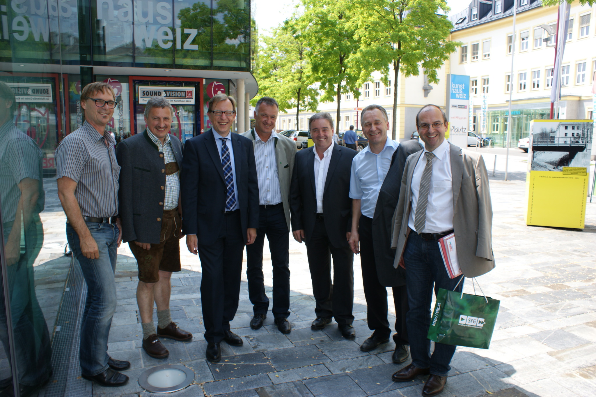 Landesrat Christian Buchmann zu Besuch in Weiz - mehr dazu nächste ...