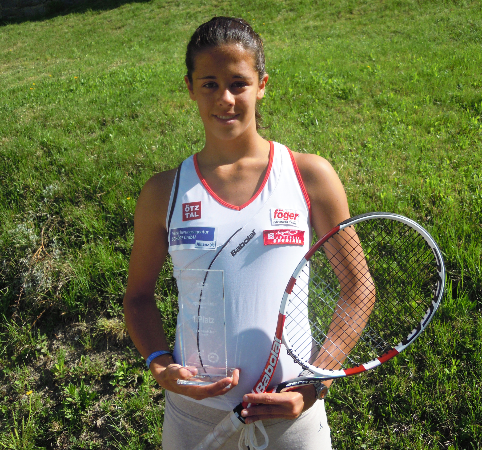 Tennis-Staatsmeister 2012 Lisa Schlatter - Imst