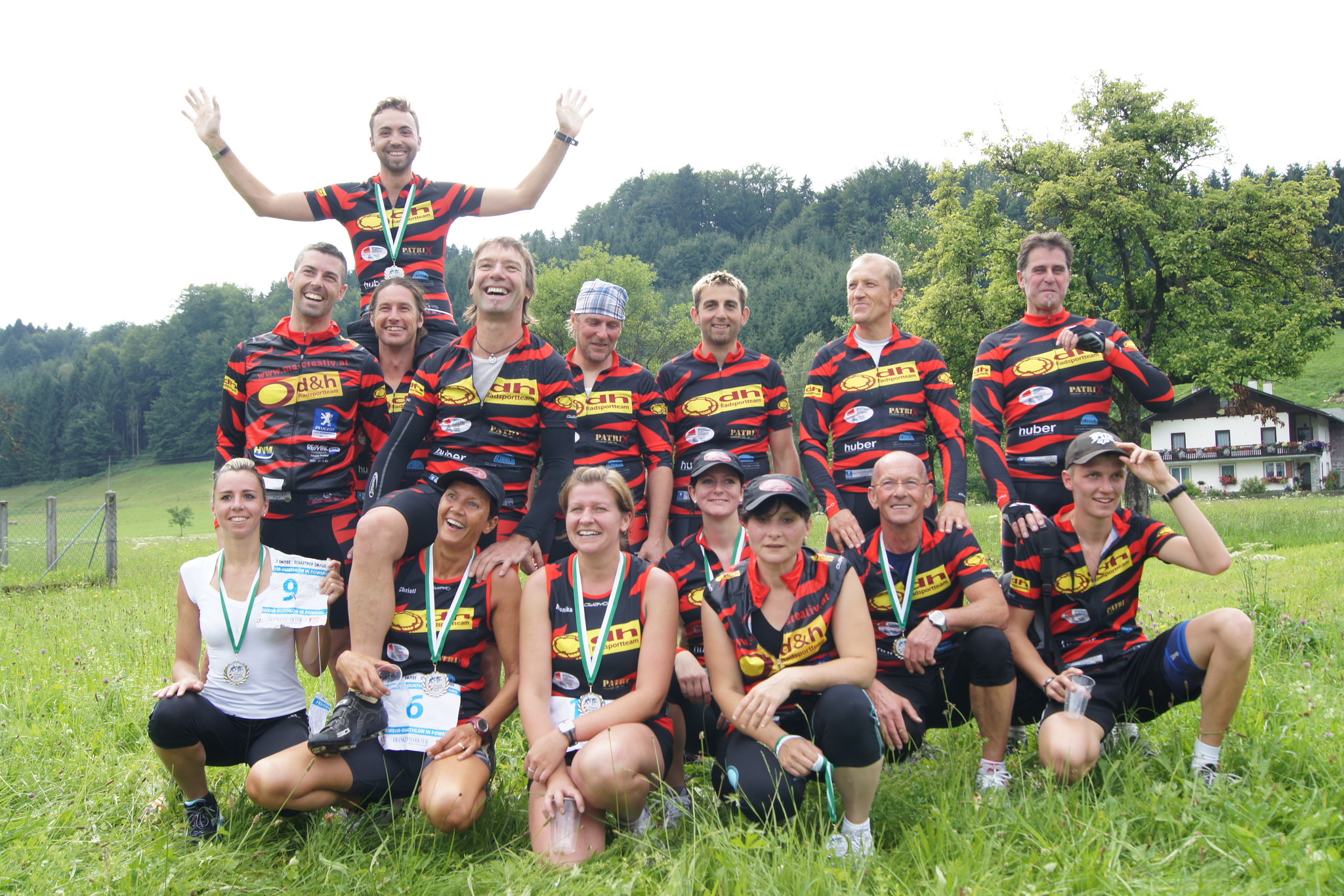 3. Platz für dh-Radsportteam in Powang - Vöcklabruck
