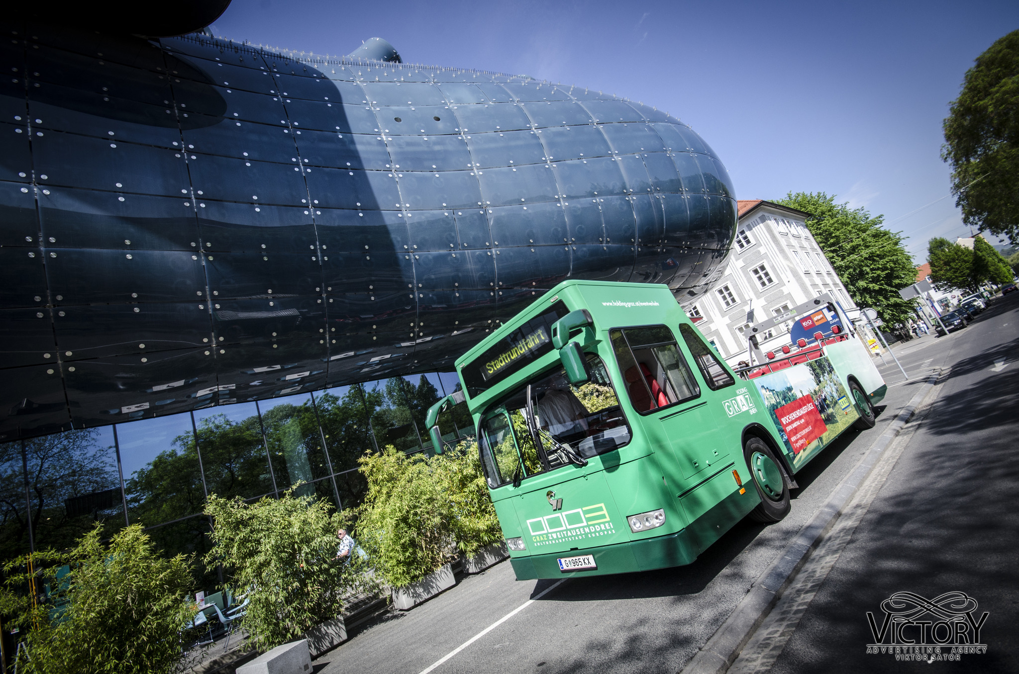 Mit dem Cabriobus der Holding Graz Linien die Stadt-Graz erforschen. - Graz