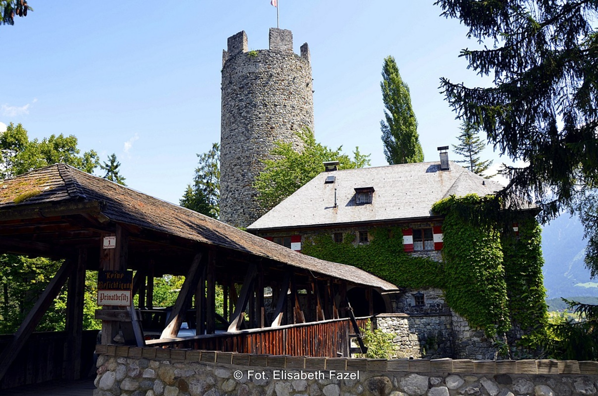 Burg Klamm in Tirol - Imst