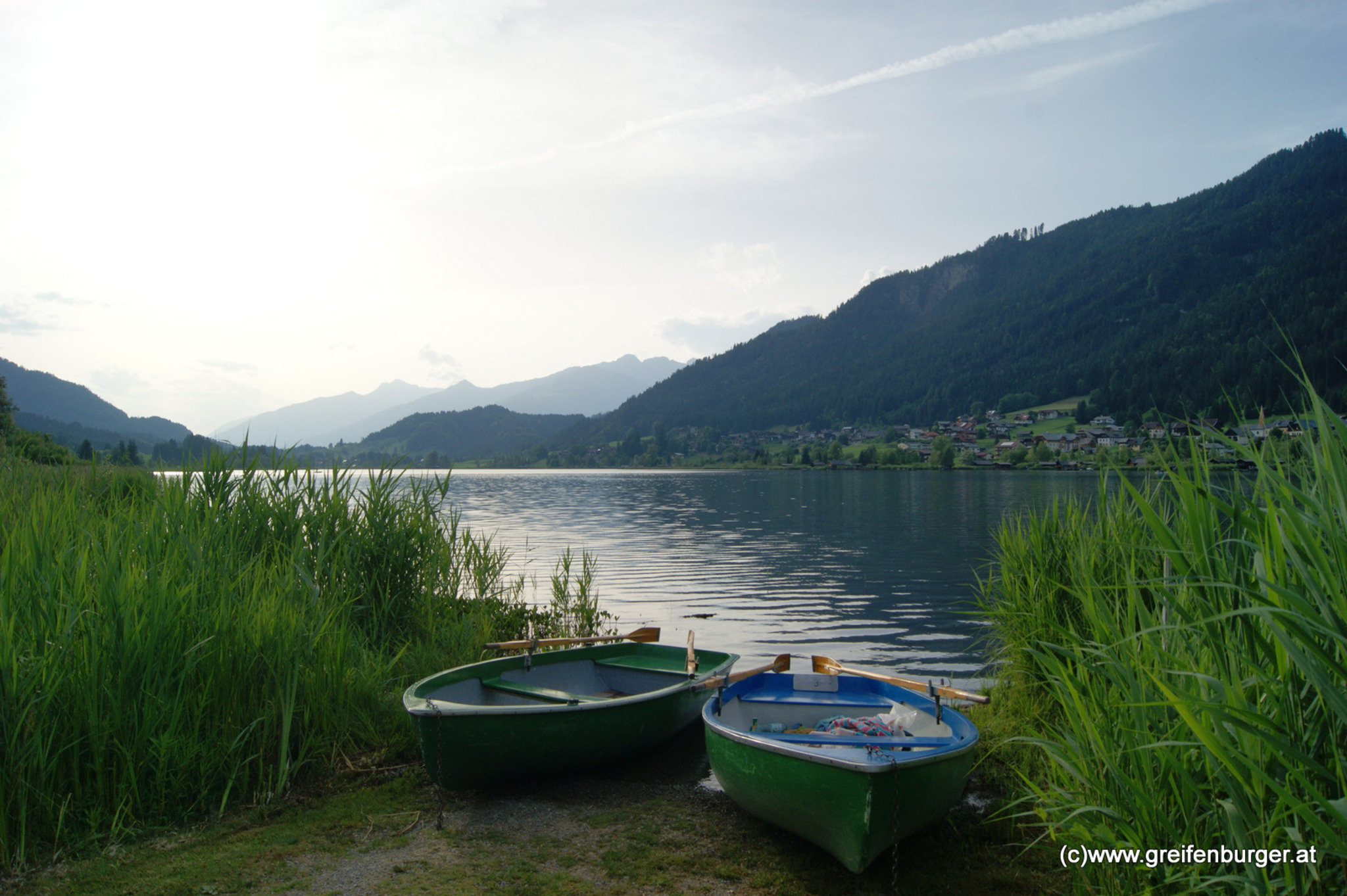 Bootfahren am Weissensee - Spittal