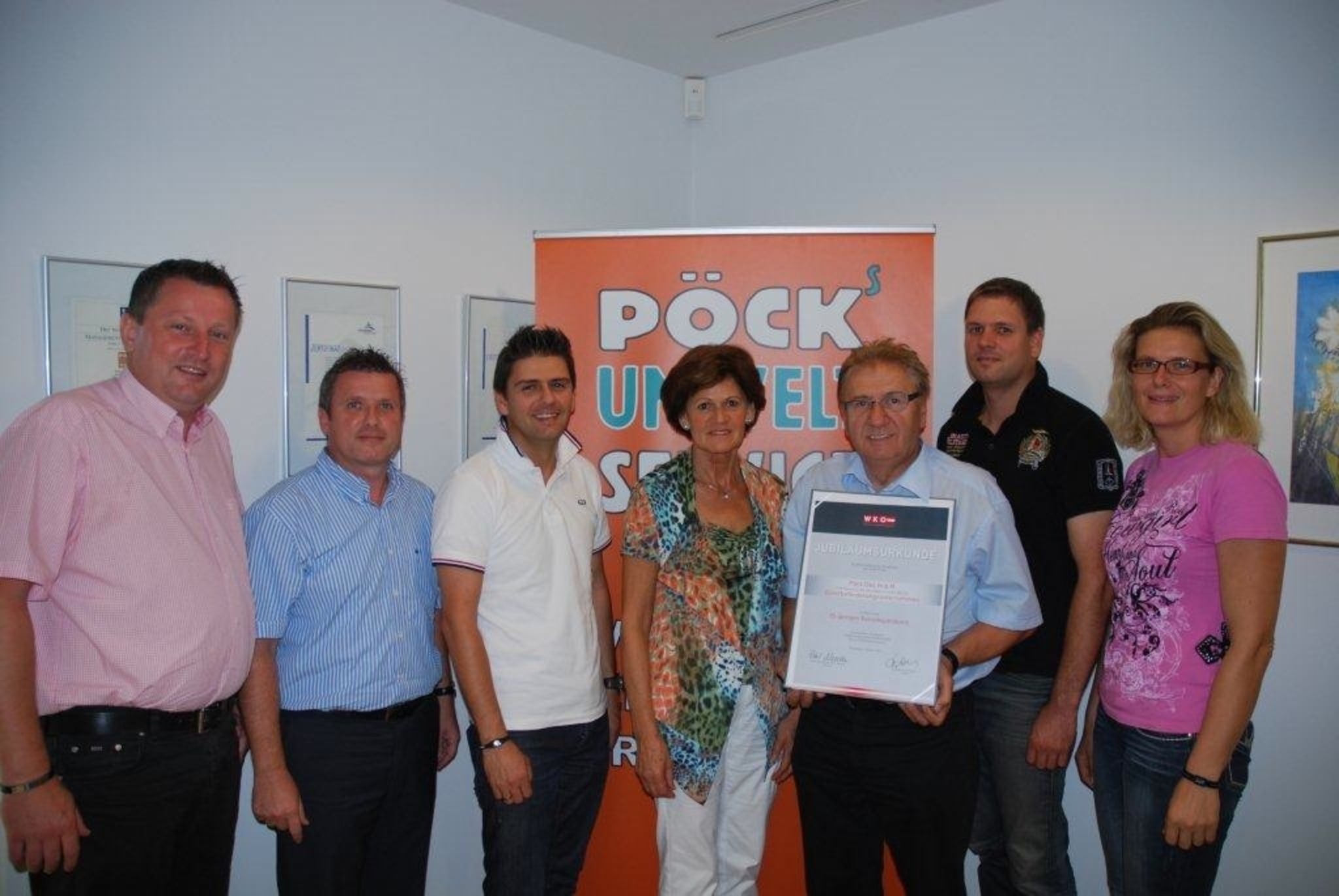 Betriebsjubiläum Firma Pöck in Neusiedl am See - Neusiedl am See