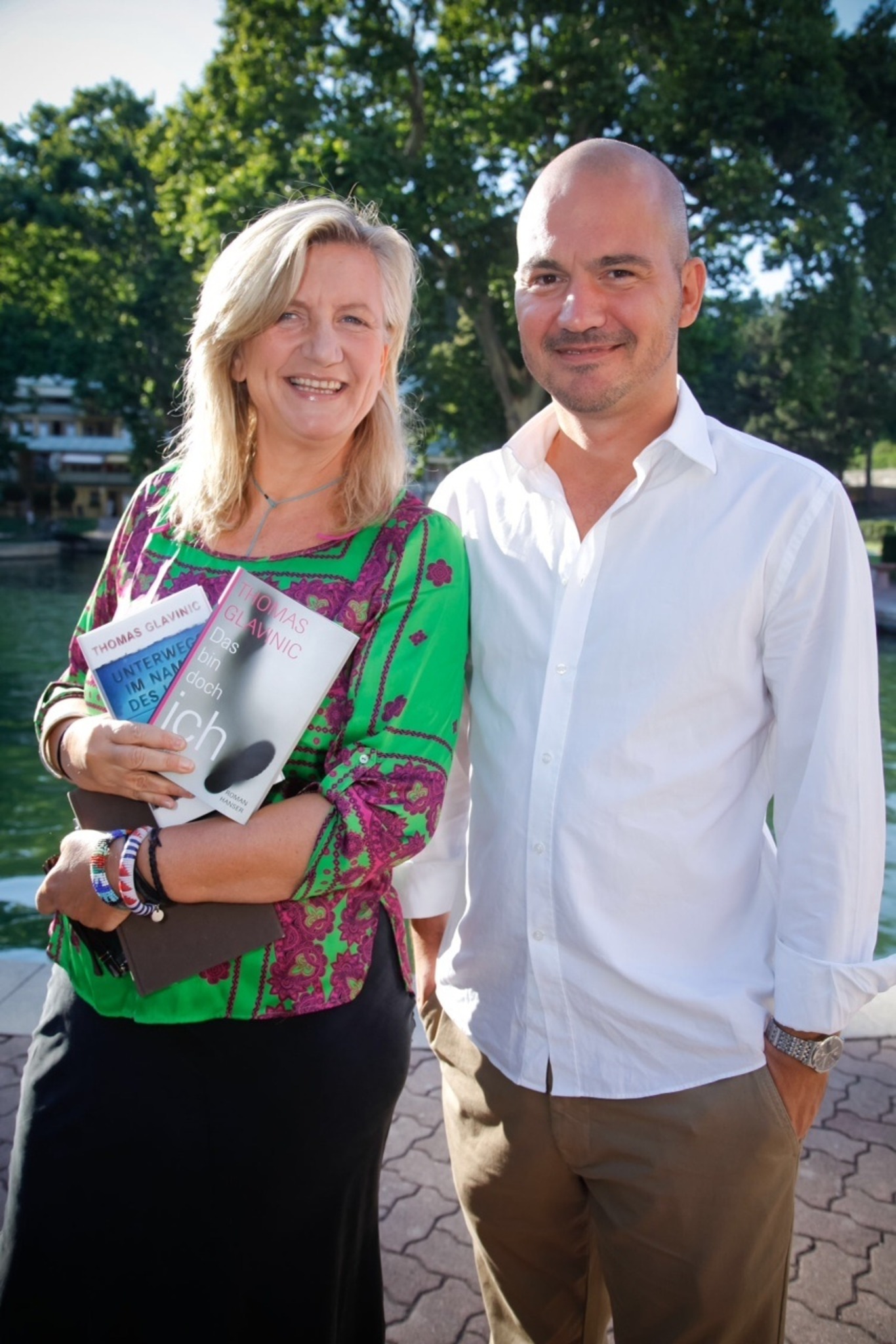 Thomas Glavinic plauderte im Polly Adler im Bad - Baden