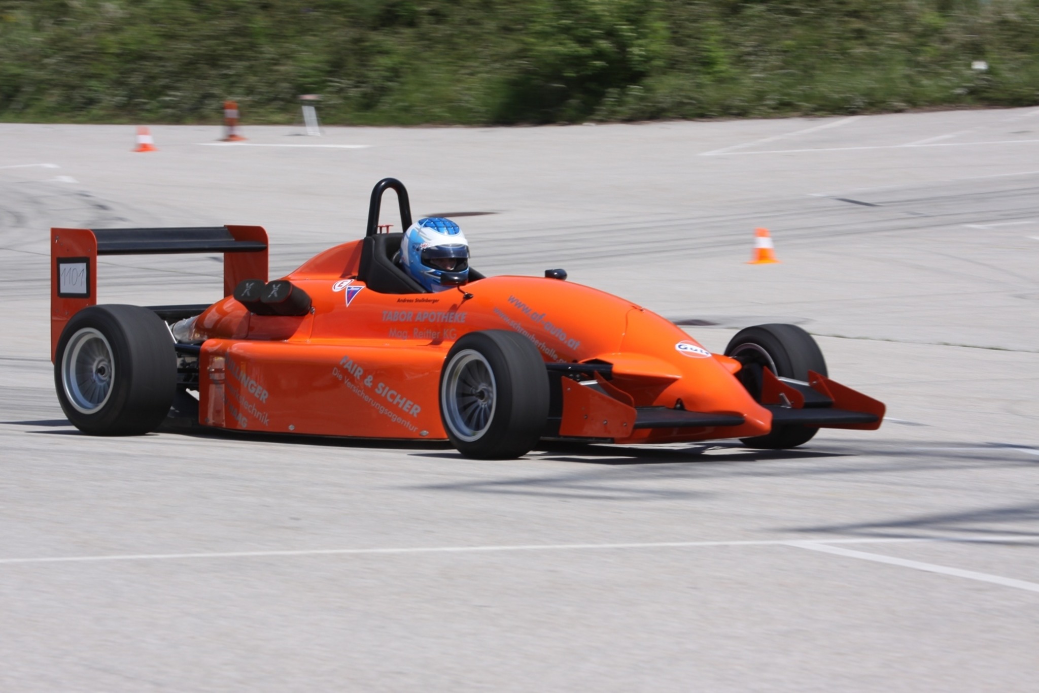 Autoslalom: Speed-Weekend mit zwei St. Georgnern - Perg