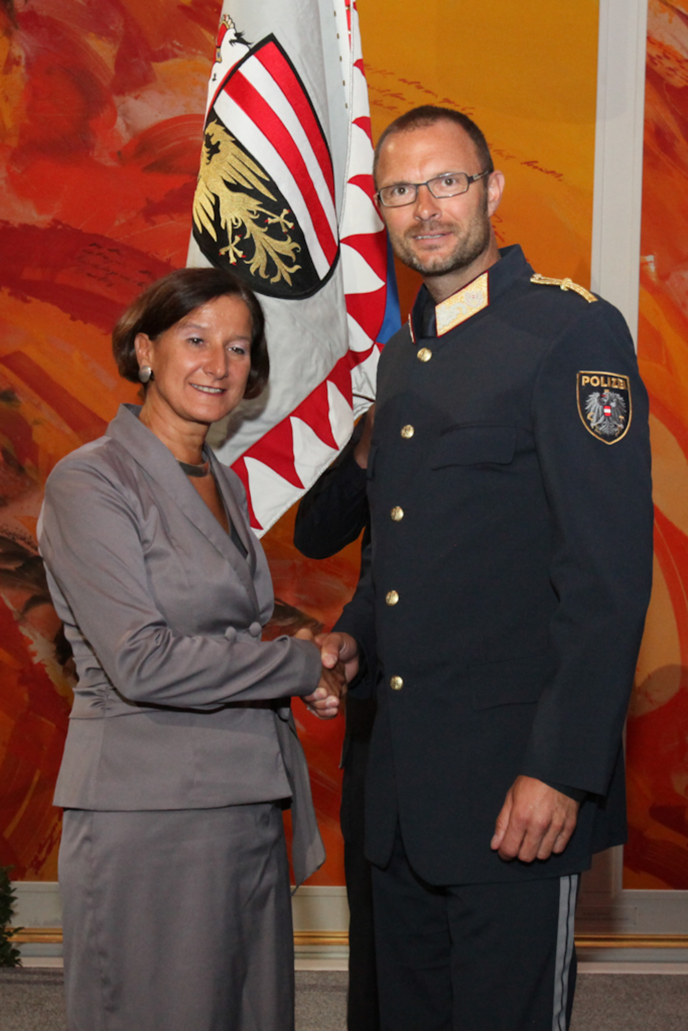 Andreas Pilsl in der Hofburg als neuer Landespolizeidirektor ...