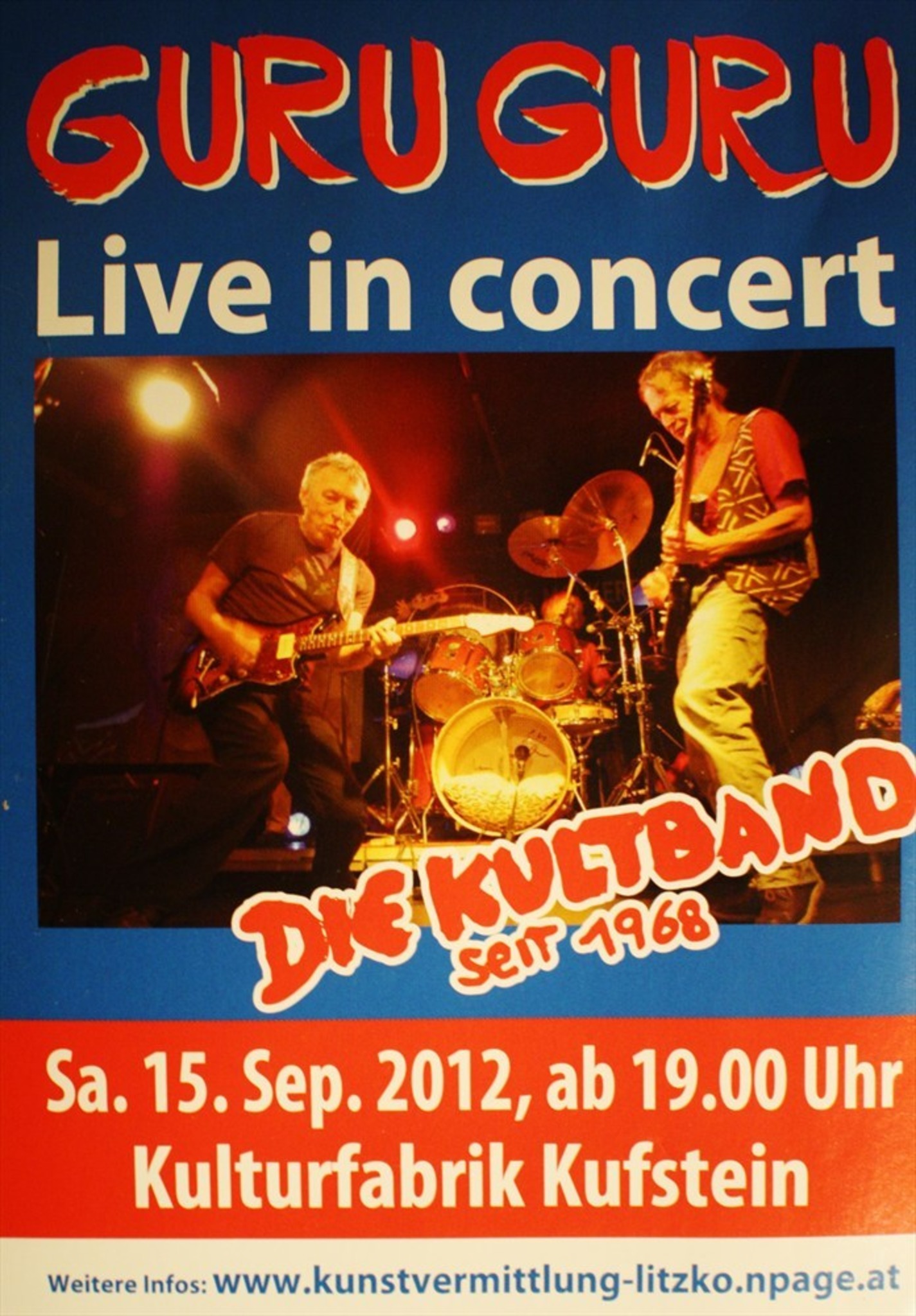 Guru Guru Live in Concert... - Kufstein