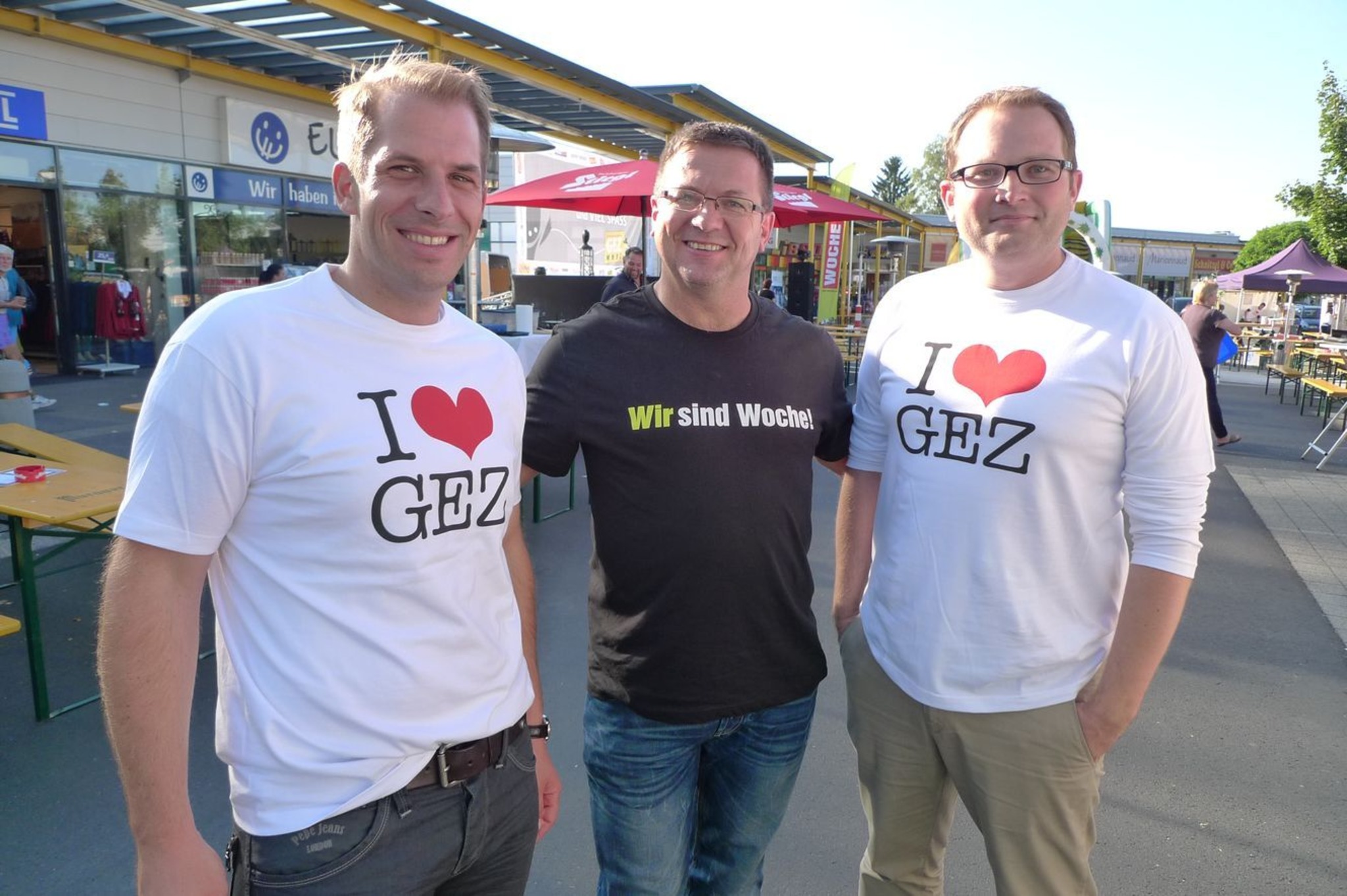 "I love GEZ" T-Shirt Aktion beim 12. GEZburtstag in Gleisdorf - Graz ...