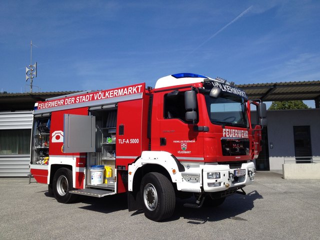Das neue TLF-A 5000 der FF Völkermarkt ist da! - Völkermarkt