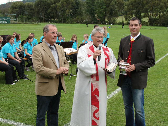 Eröffnung des neuen Clubhauses für den ATUS Guttaring - St. Veit