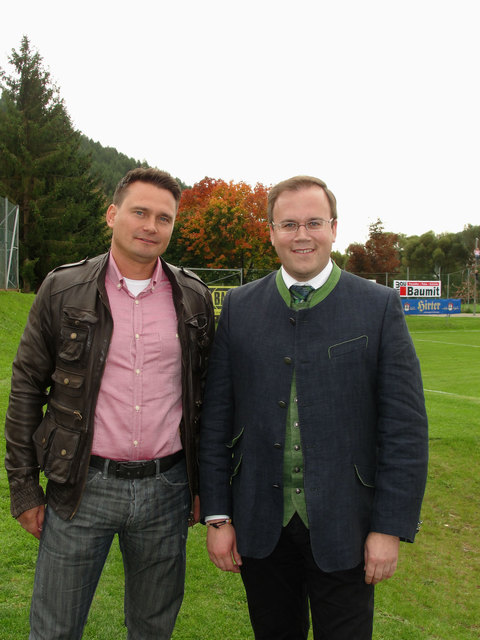 Eröffnung des neuen Clubhauses für den ATUS Guttaring - St. Veit