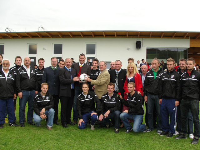 Eröffnung des neuen Clubhauses für den ATUS Guttaring - St. Veit