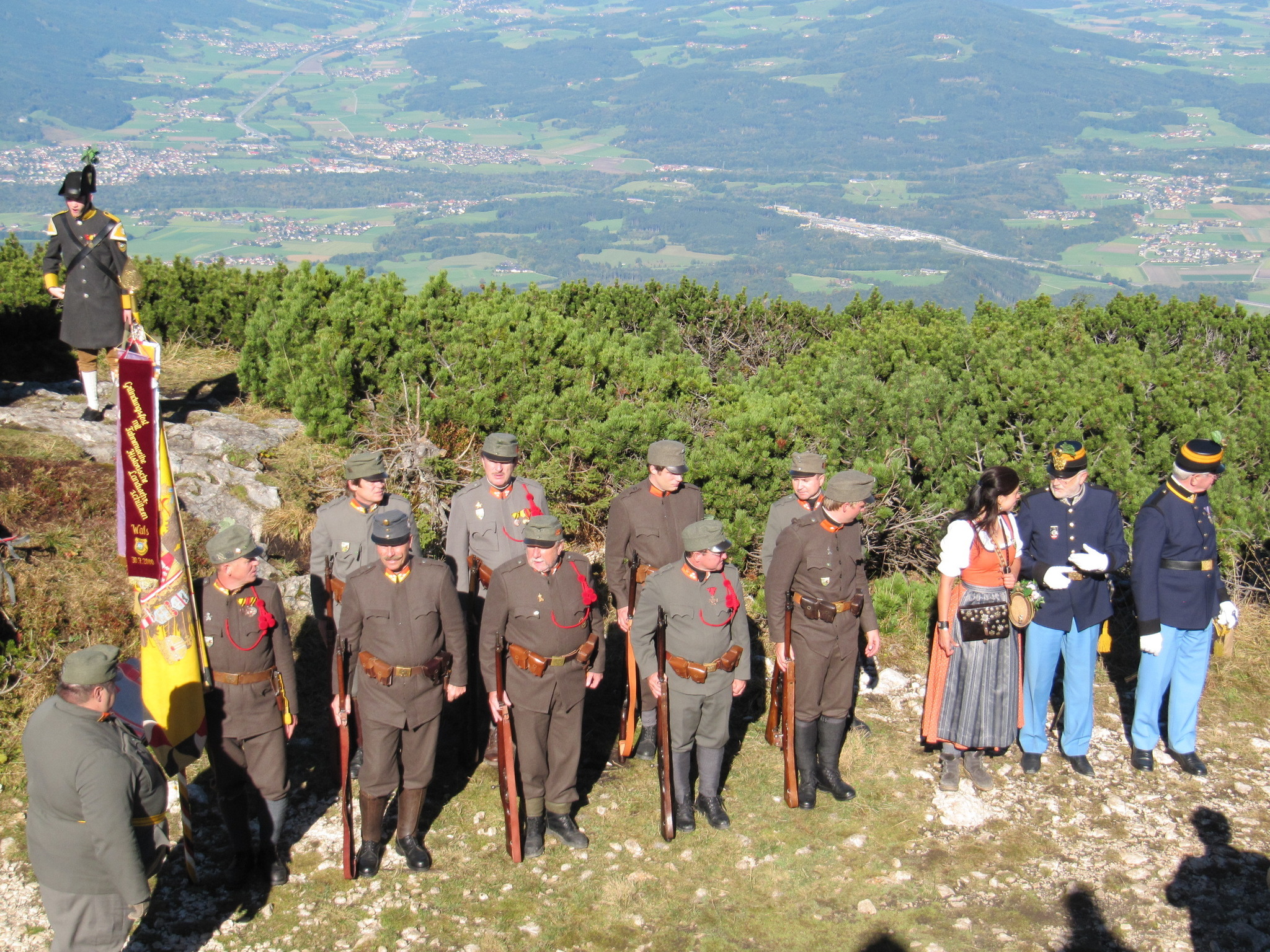Gedenkfeiern des Infanterie-Regiment "Erzherzog Rainer" Nr.59 - Flachgau