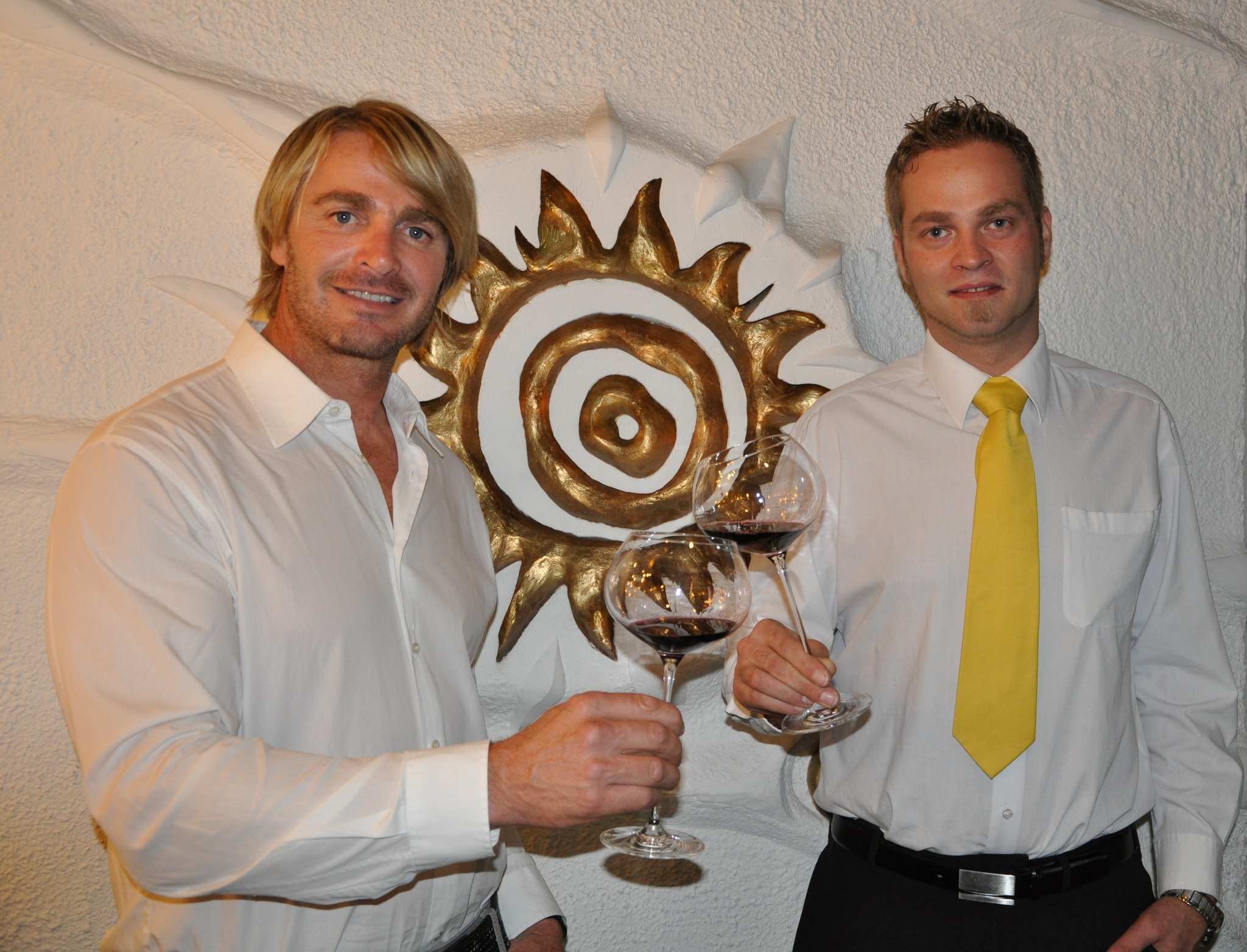 Weinverkostung mit Leo Hillinger im Hotel Stiftshof in Neuberg - Mürztal