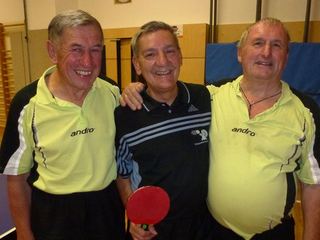 „Tischtennis-Oldies“ trumpften auf - Kitzbühel