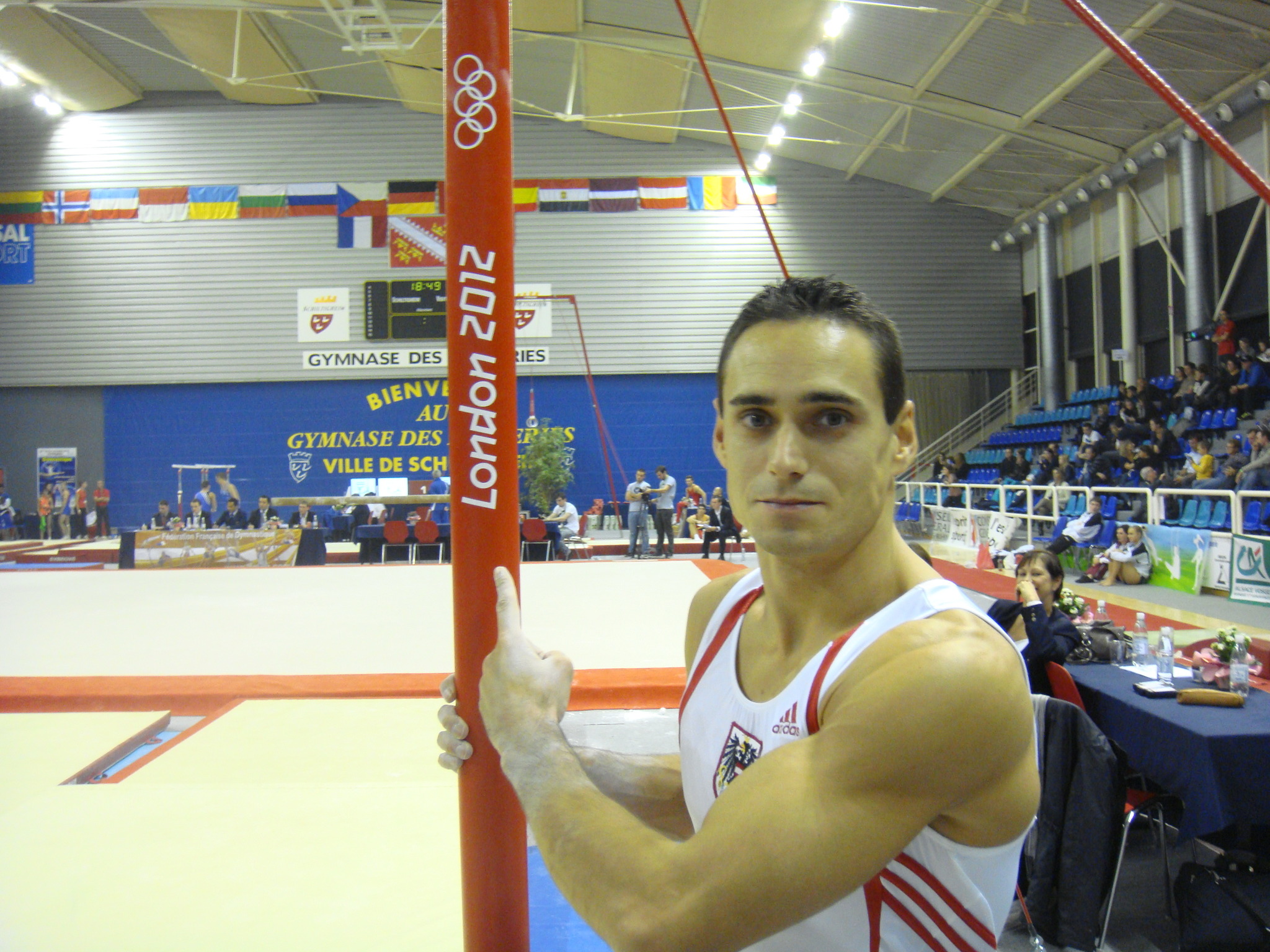 Marco Mayr turnt bei Staatsmeisterschaft - Enns