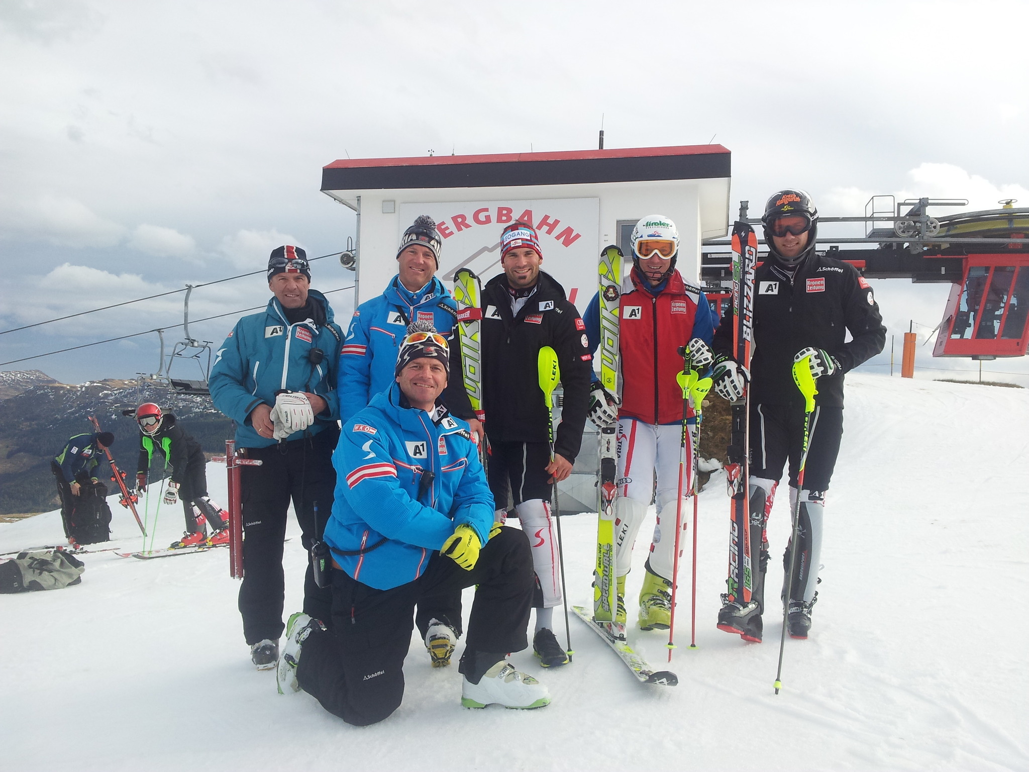 ÖSV-Techniker zum Training am Resterkogel - Kitzbühel