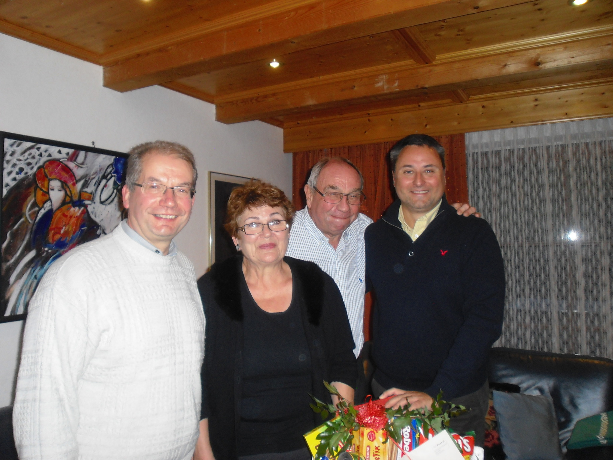 Zur goldenen Hochzeit von Friederike und Manfred Bohonnek stellten sich ...