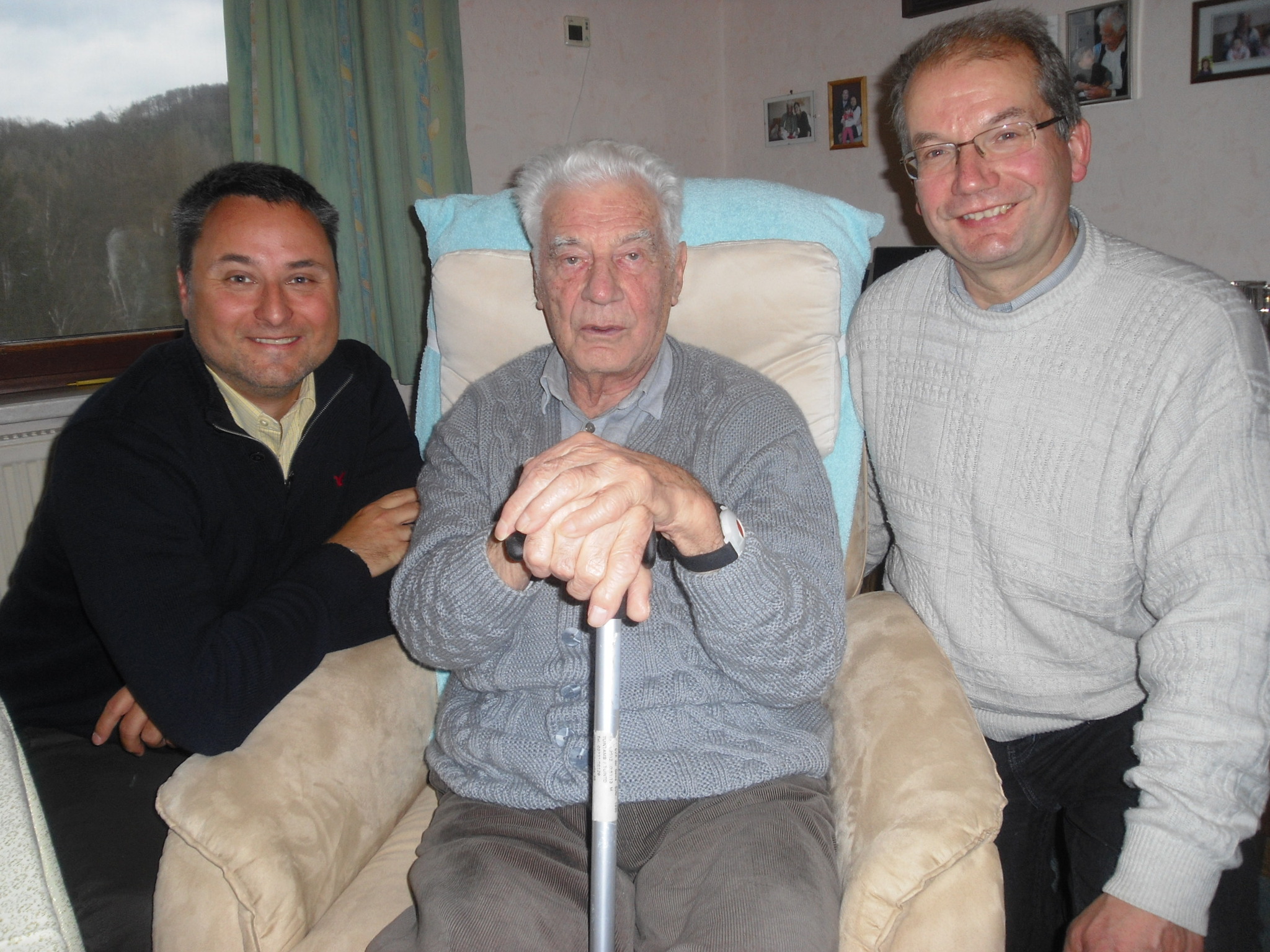 Zu einer Kaffeejause anläßlich seines 90ten Geburtstages lud Franz ...