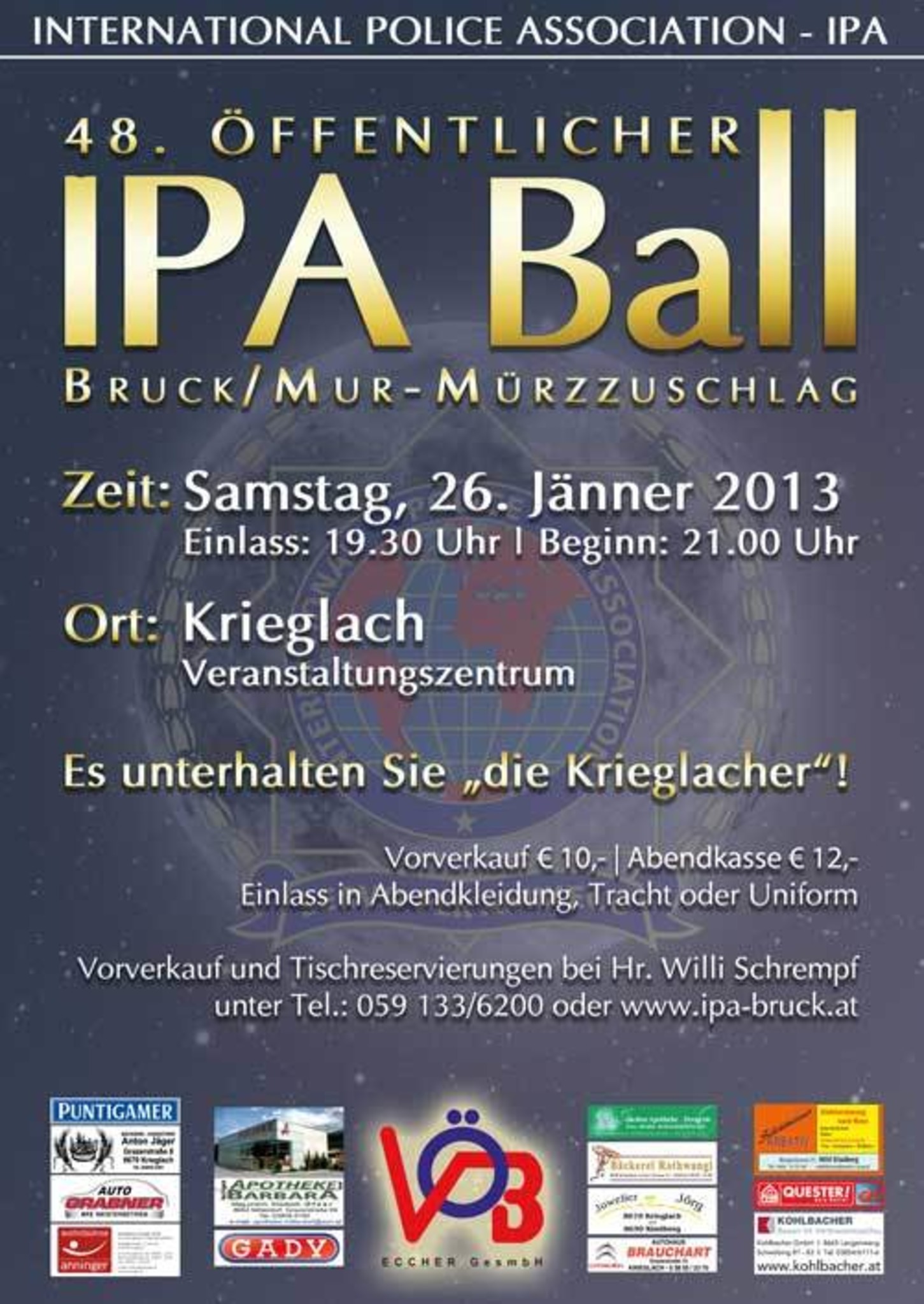 48. Ball der IPA Bruck-Mürzzuschlag - Graz