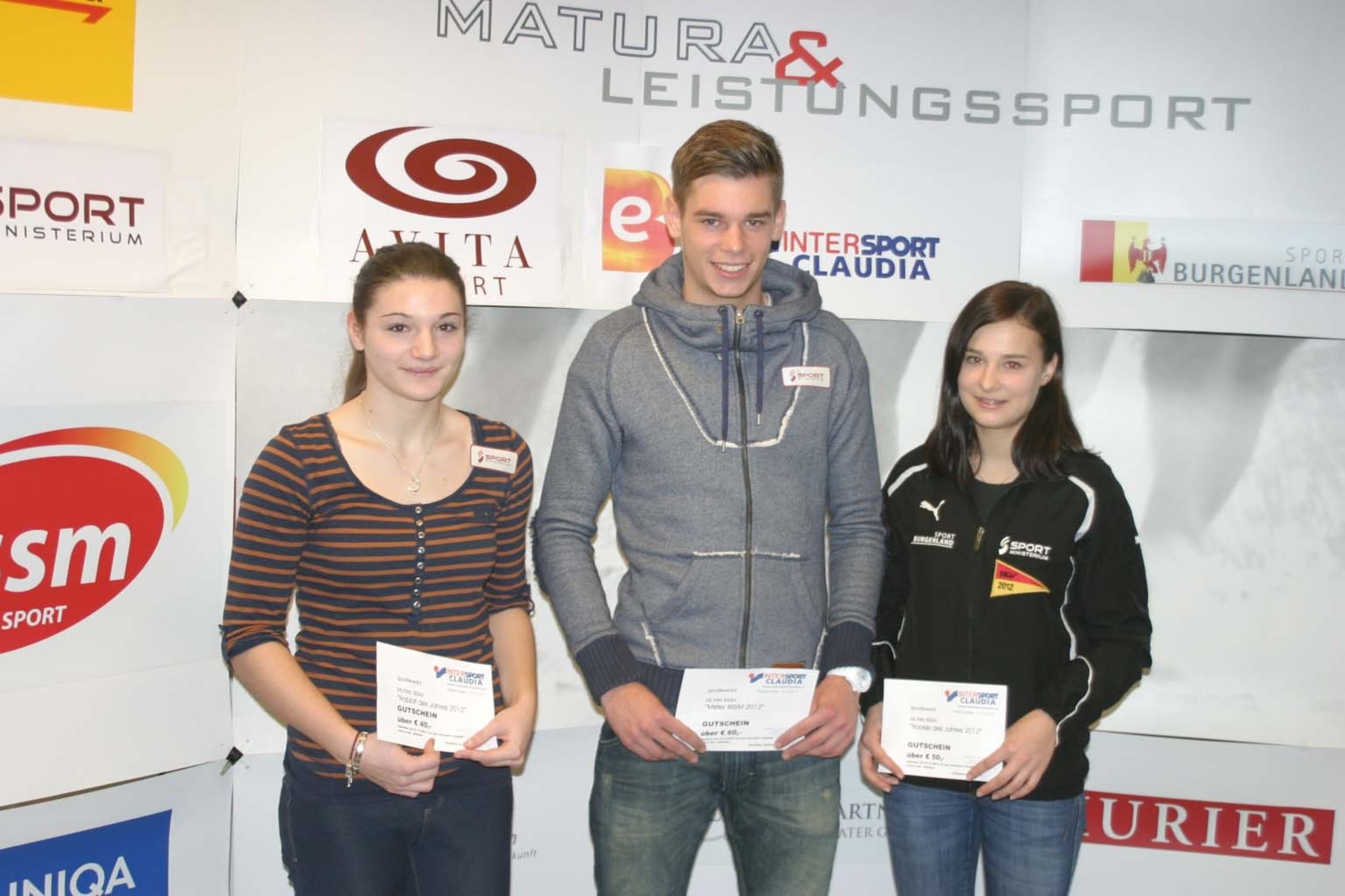 Philipp Erhardt, Kristin Hetfleisch und Laura Schmidt siegen - Oberwart
