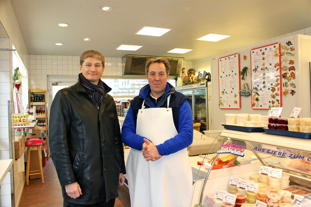 Grätzelspaziergang mit Wirtschaftsbundobmann Karl Heinz Pisec - Döbling