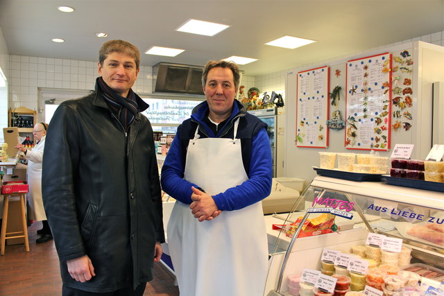 Grätzelspaziergang mit Wirtschaftsbundobmann Karl Heinz Pisec - Döbling