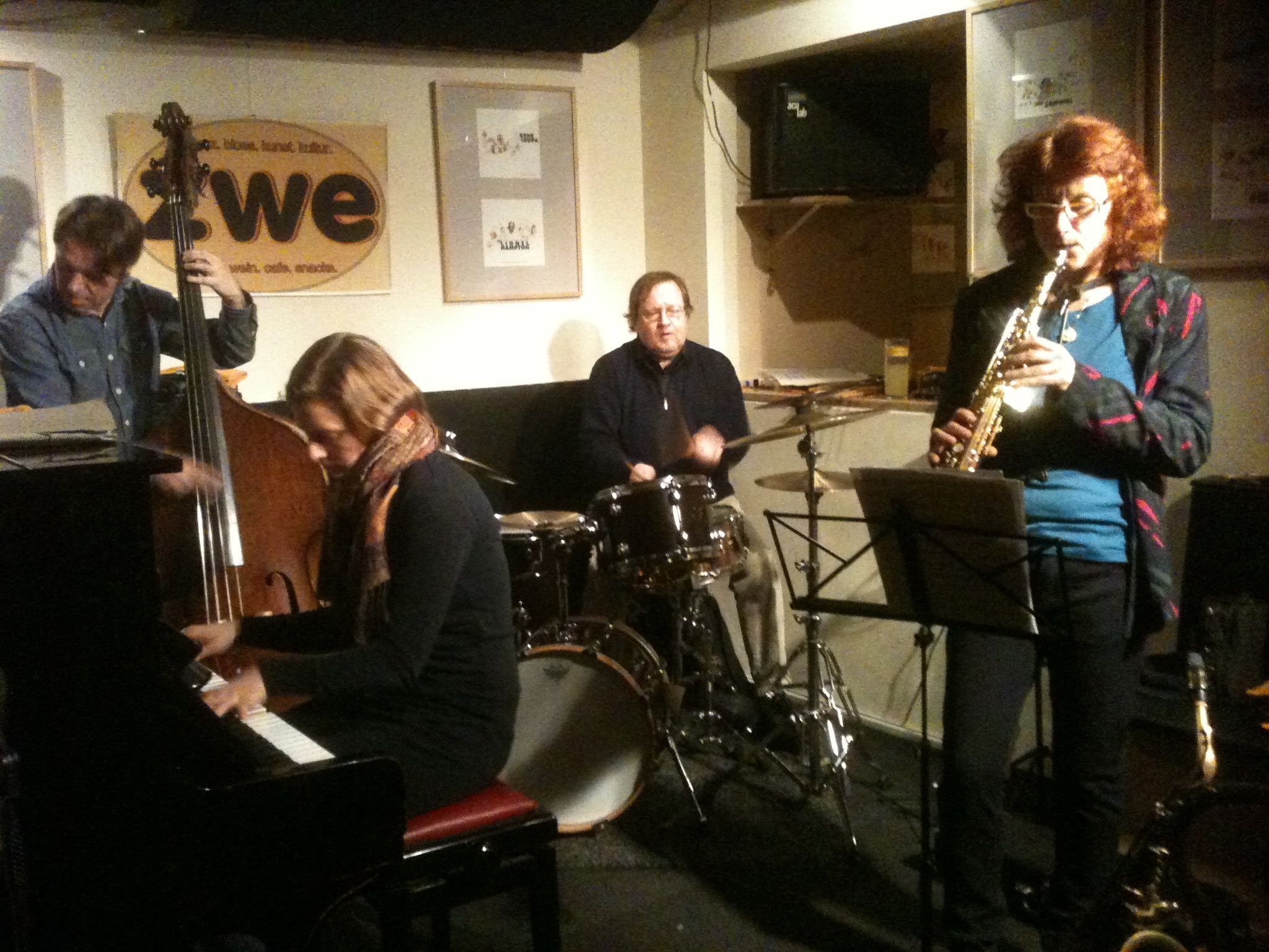 Heute im ZWE: Free Motion jazz & more Edith Lettner sax, Julia Siedl ...
