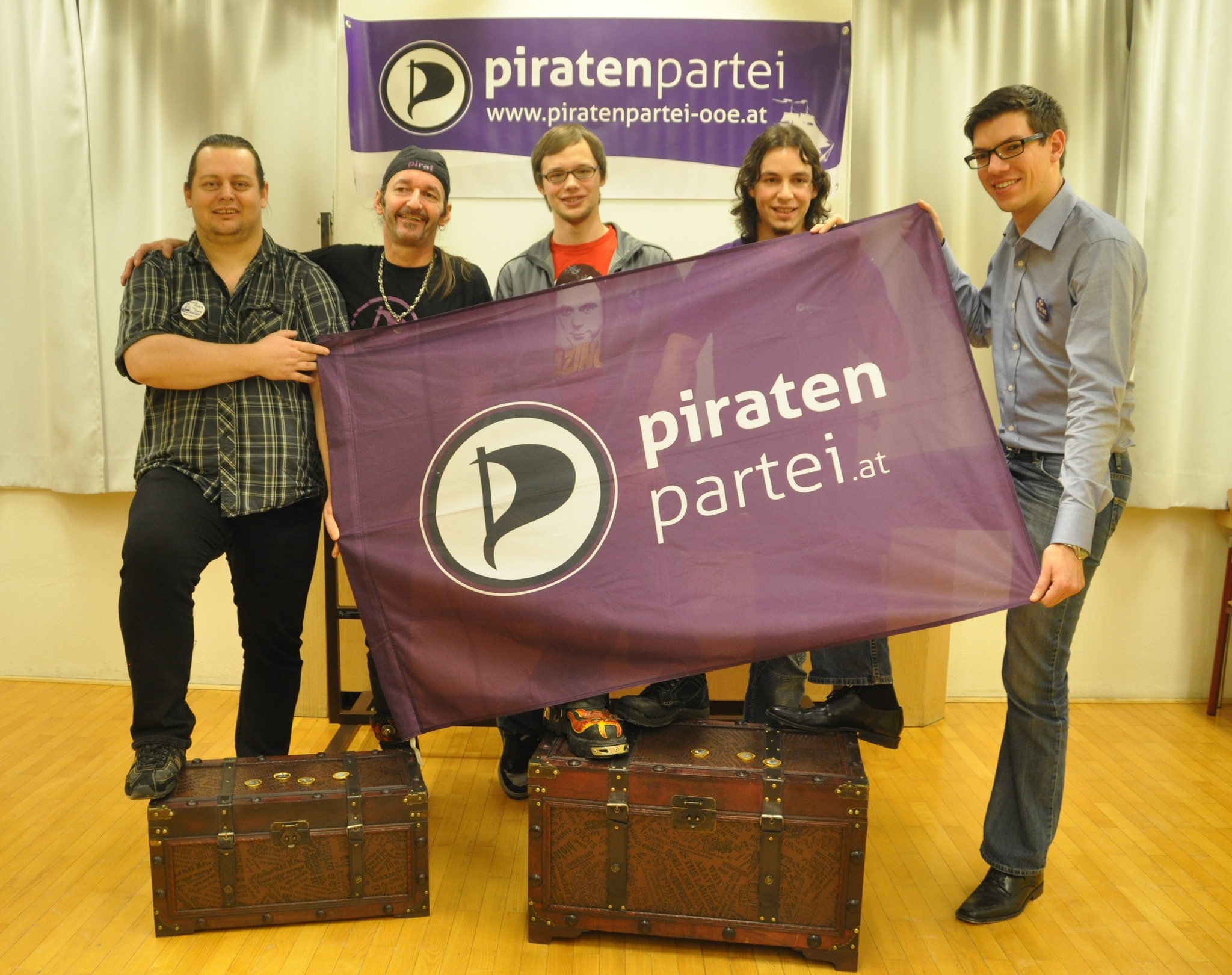 Piratenpartei setzt Segel zur Nationalratswahl - Linz