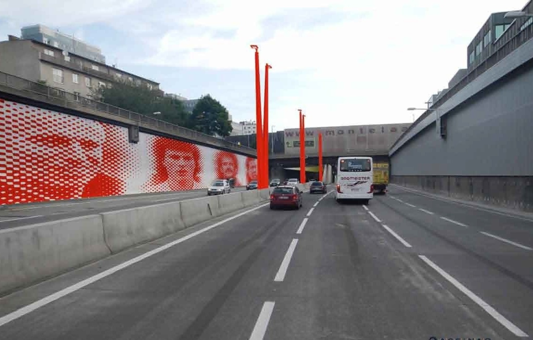 Neue Farbe für die Autobahnen - Baden