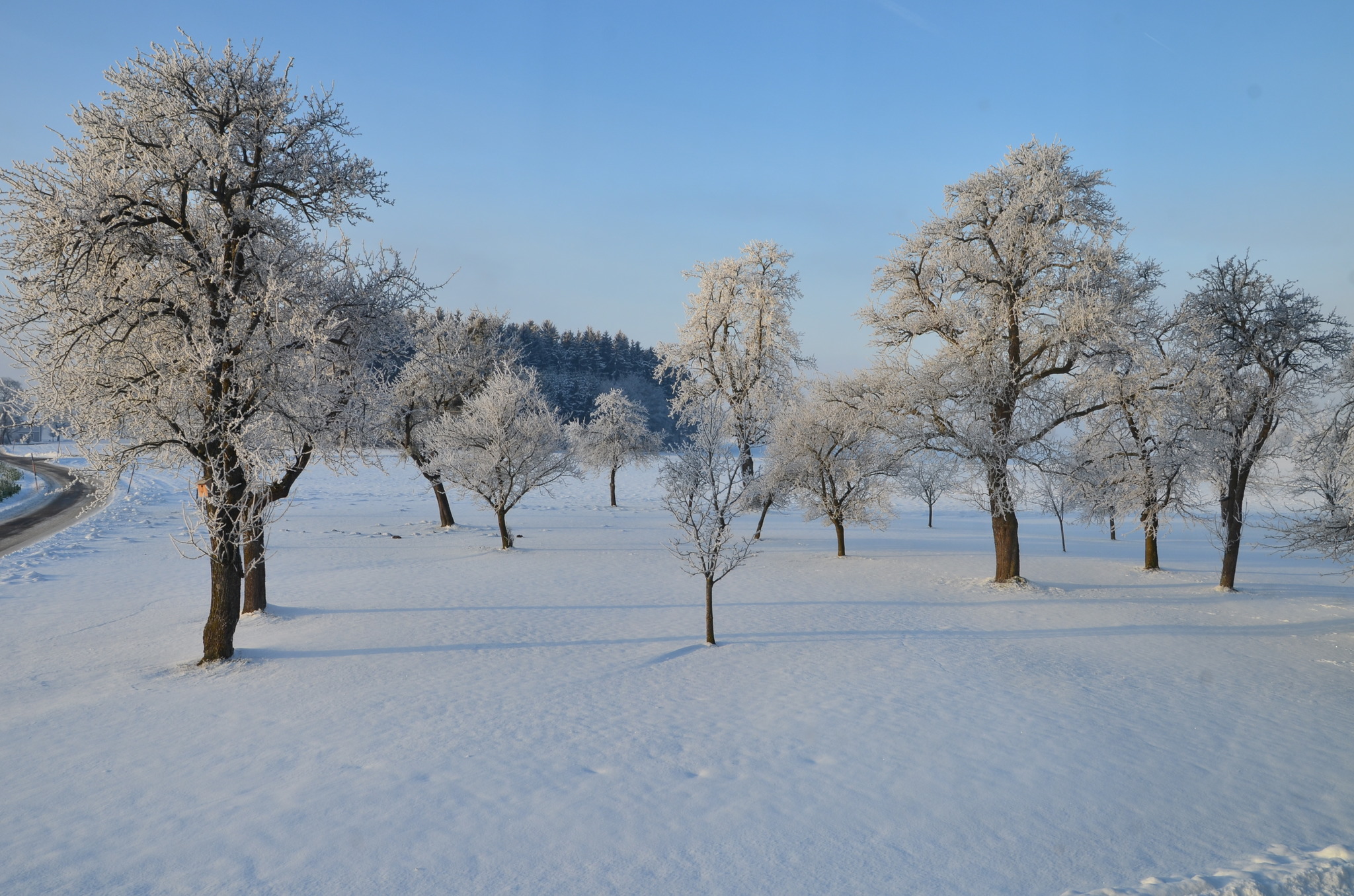 Winterlandschaft - Linz-Land