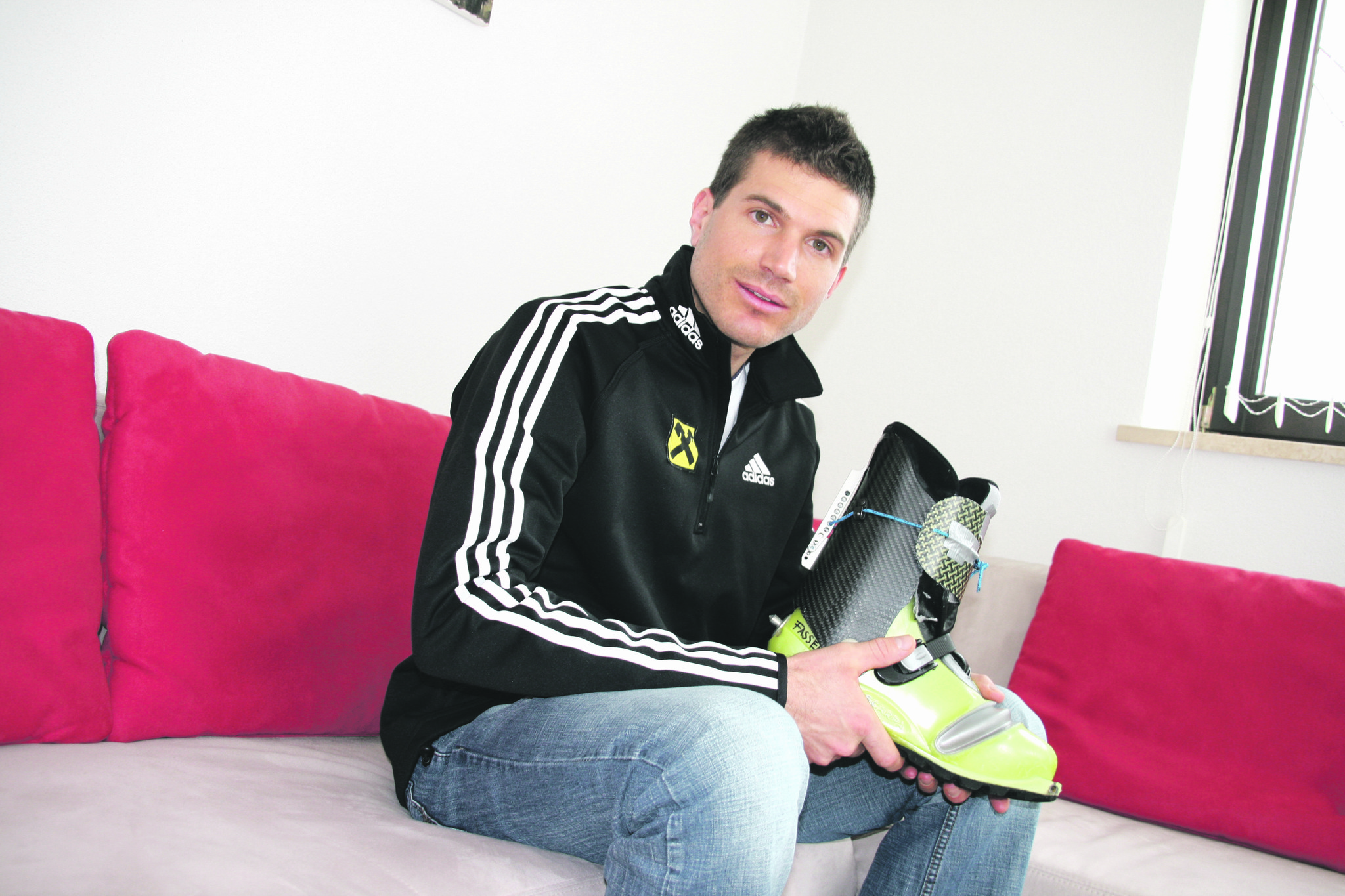 Alex Fasser im Kampf gegen ein "Monster" - Reutte