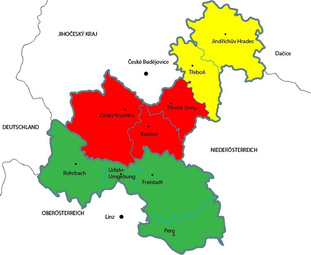 Lebensqualität: Mühlviertel klar vor Südböhmen - Freistadt