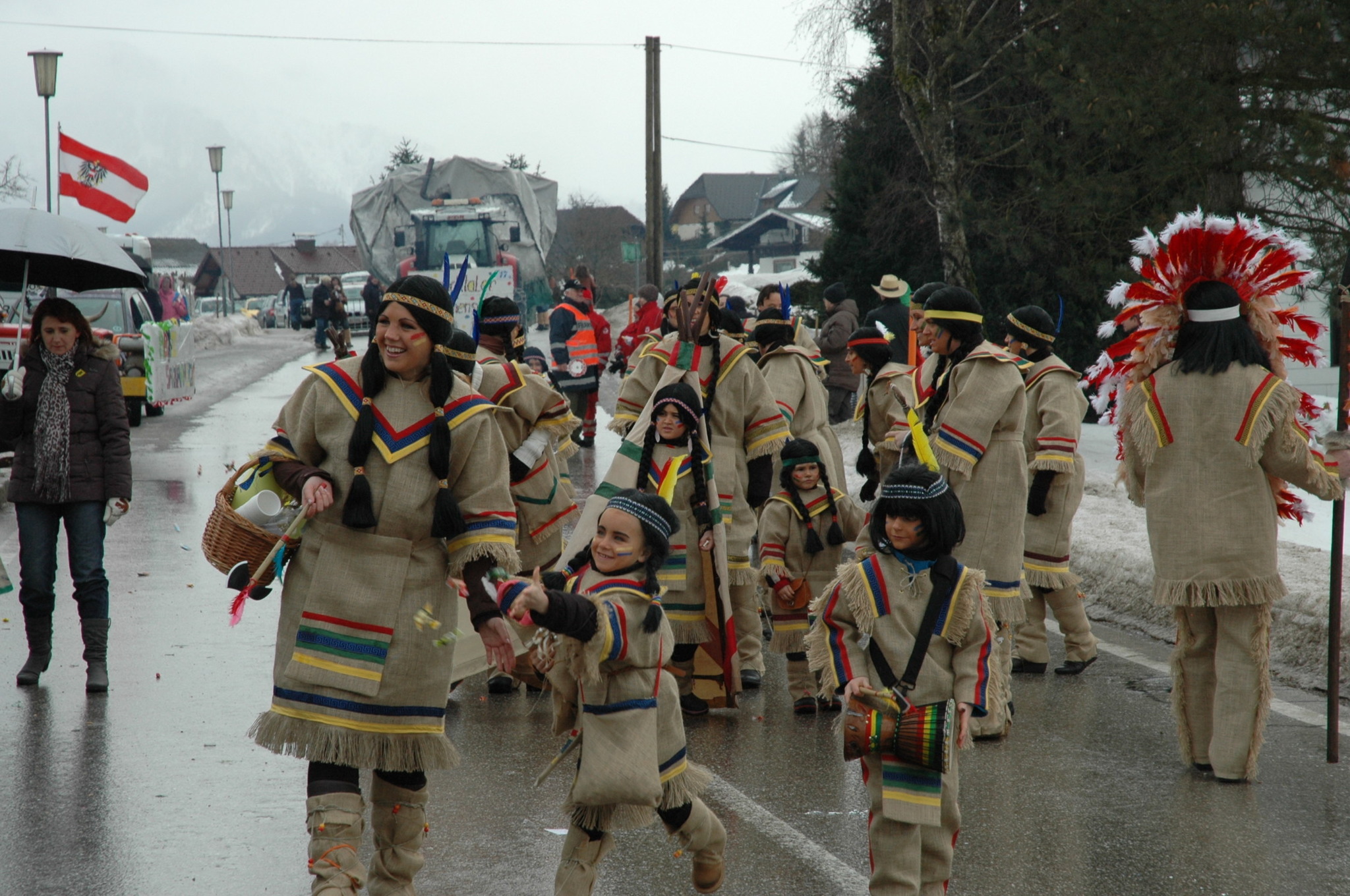 39. Viechtauer Faschingszug in Neukirchen - Salzkammergut