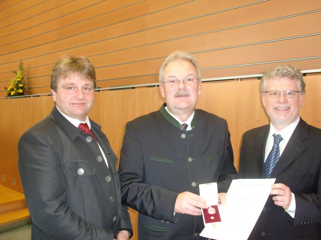 Bundesehrenzeichen für Karl Brunner - Waidhofen/Thaya