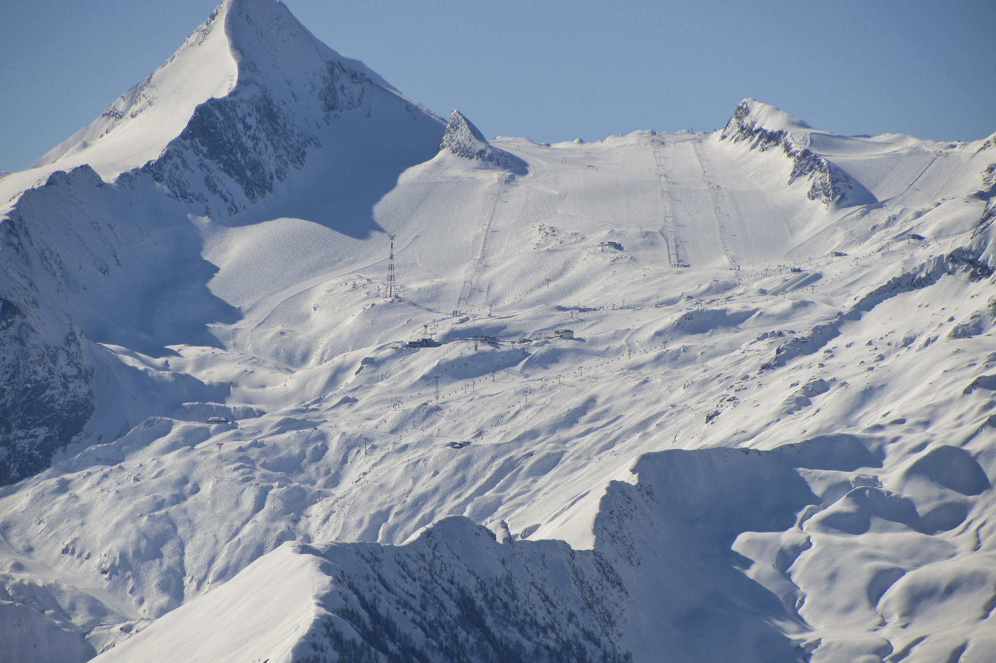 Kitzsteinhorn von der Schmittenhöhe aus fotografiert - Pinzgau
