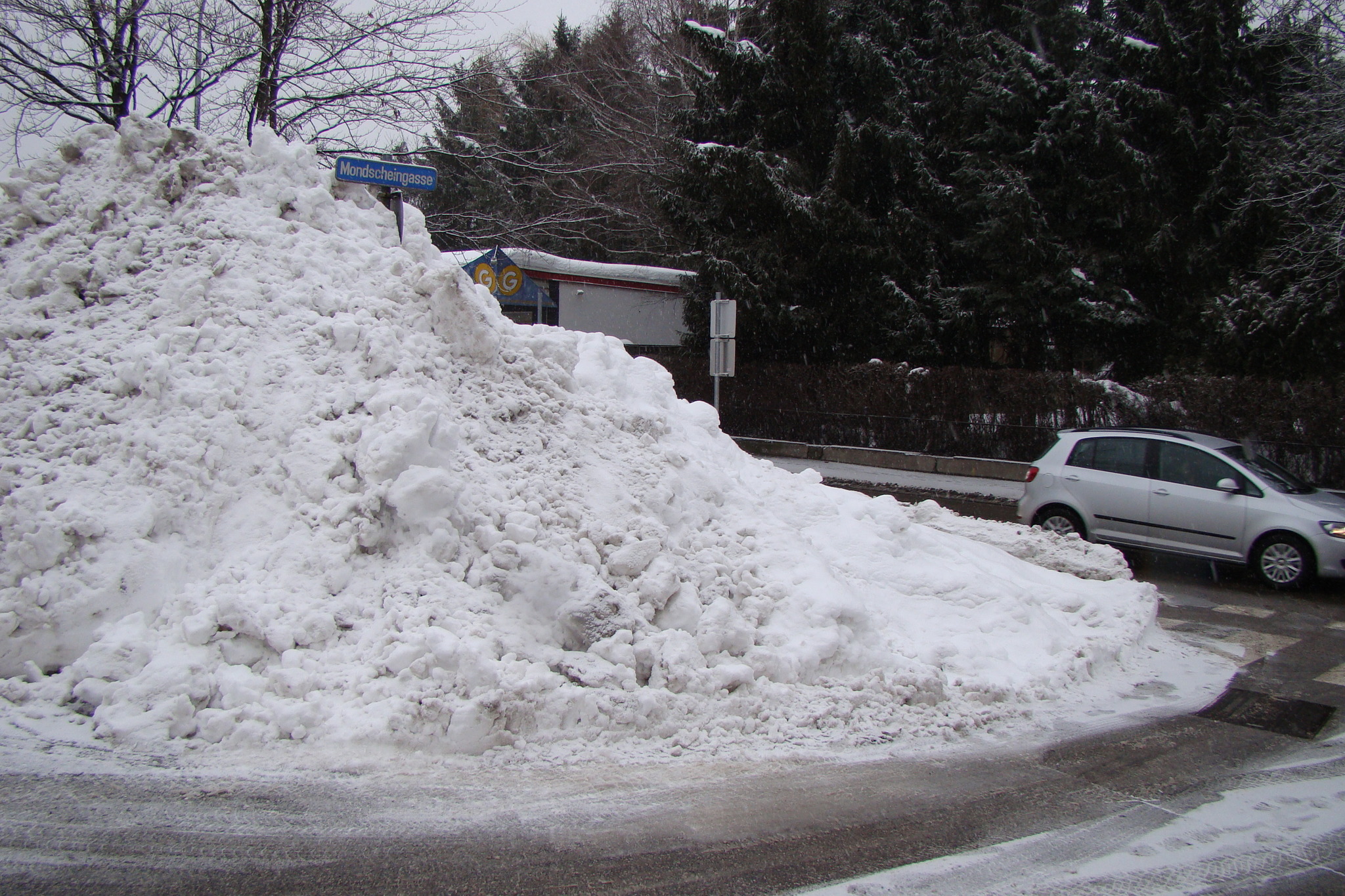 Schneeberge in Villach - Villach