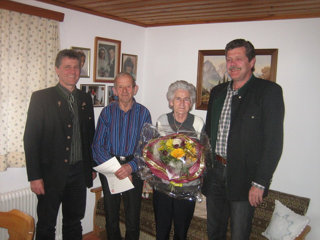 Goldene Paare in Kappl groß gefeiert - Landeck